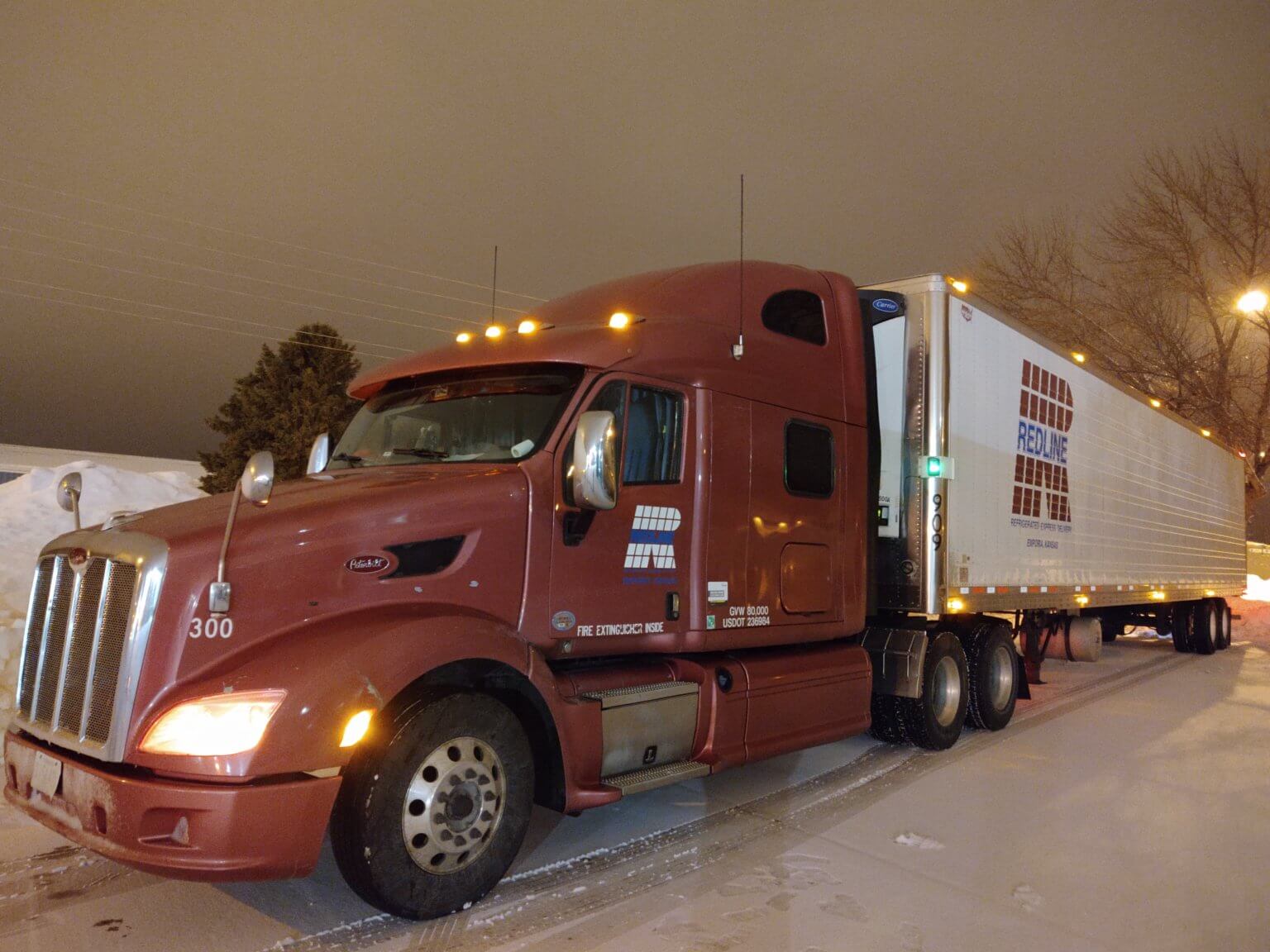 Red Line Refrigerated Trucking–Where would you like to go?